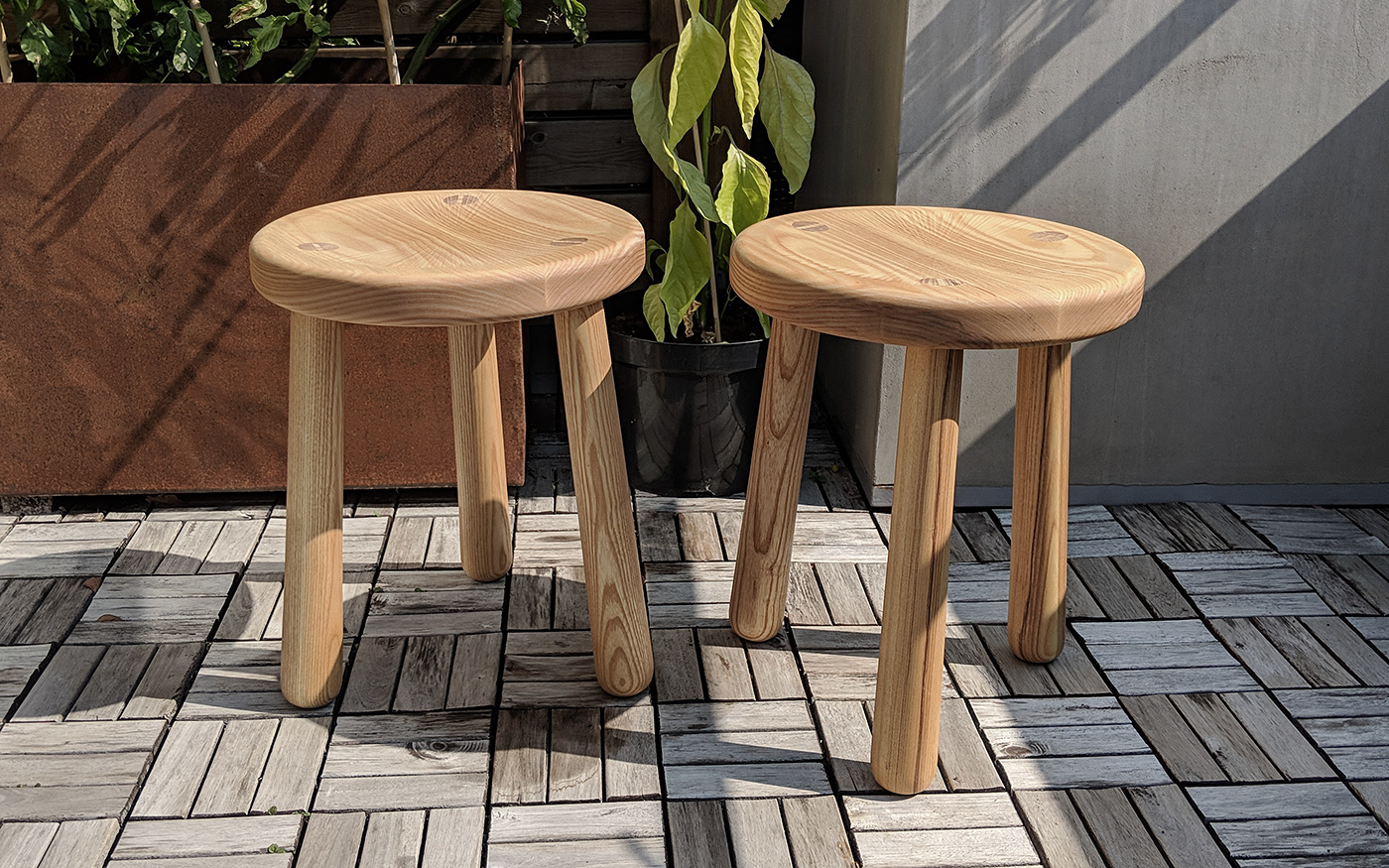 Trebent pall – Snickeriteknik